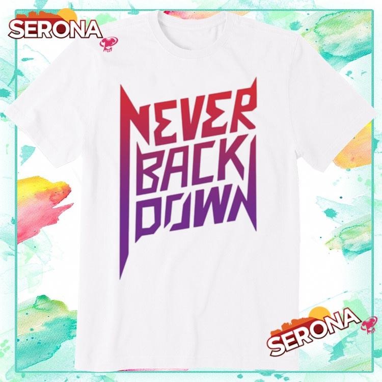 Never Back Down Cover